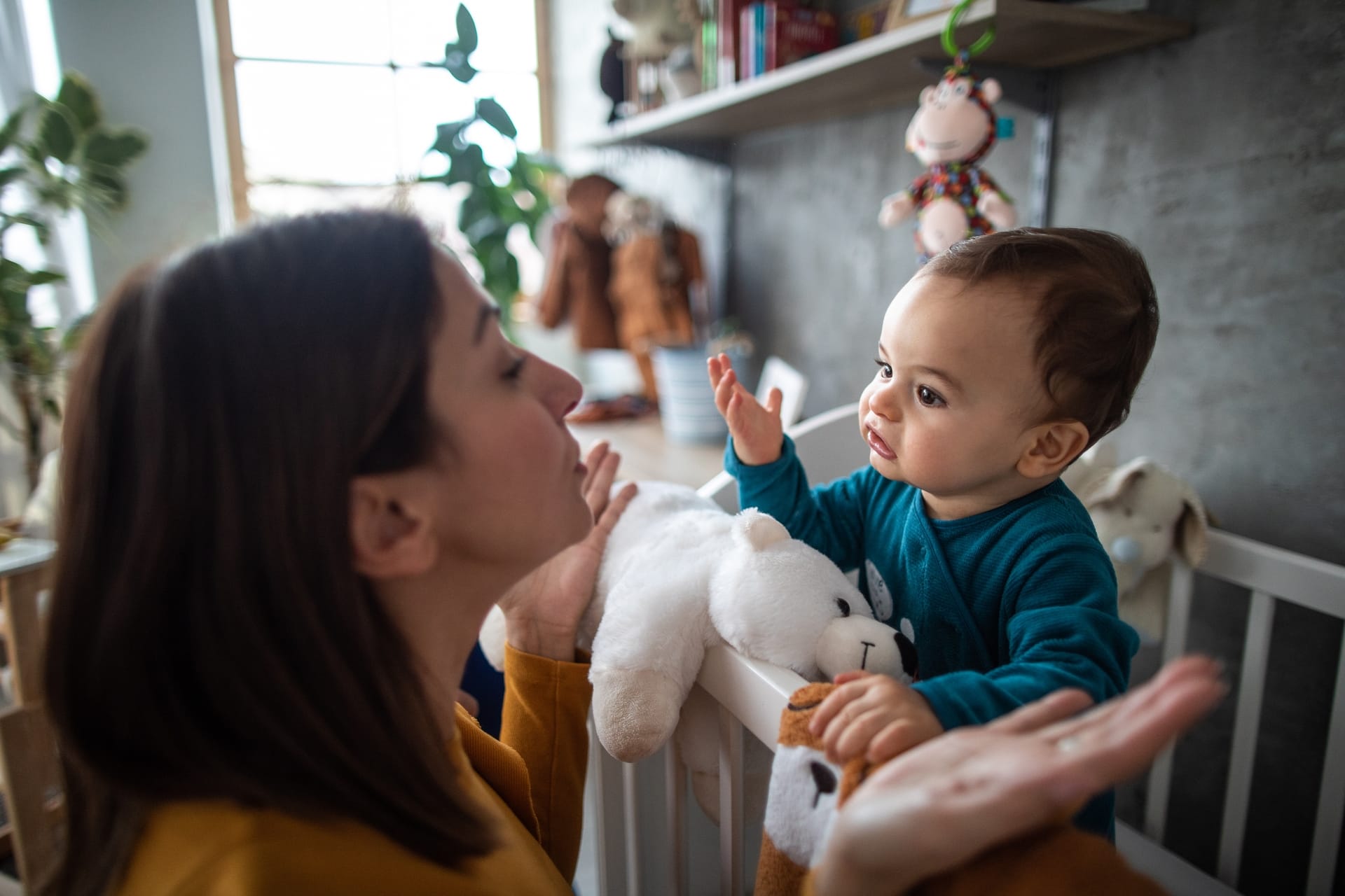 Praten met je baby: doen! | Gezinsbond